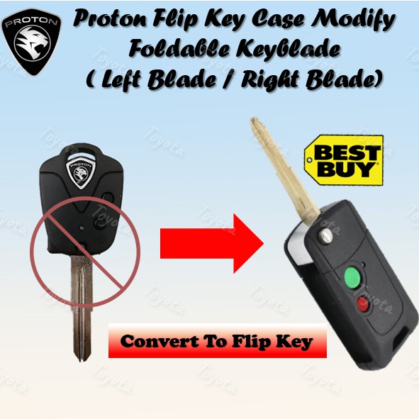 Proton Flip Key Case Modify Foldable Keyblade (Right Blade / Left Blade ...