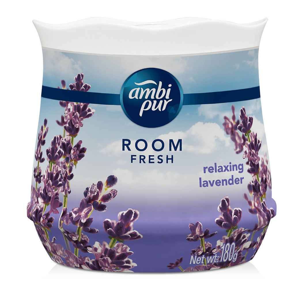 Ambi Pur Room Fresh Gel Fresh Air Refreshing Gel (Relaxing Lavender, Refreshing Lemon, Romantic ...