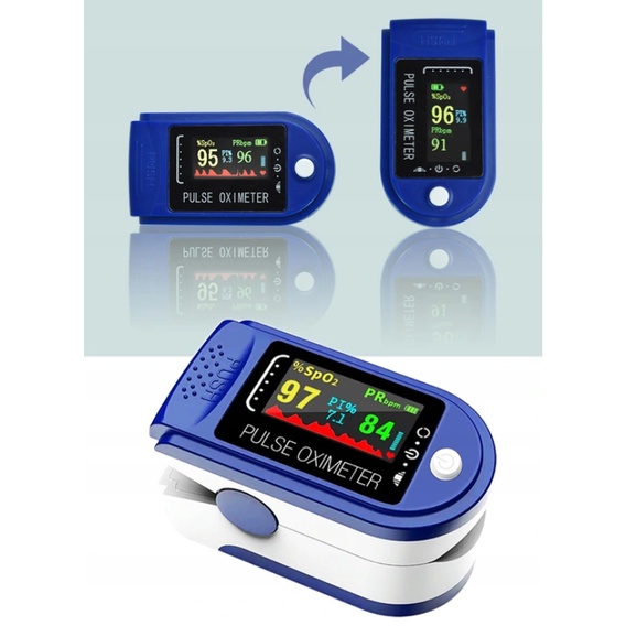 Fingertip Pulse Oximeter TFT 4 Color Screen | Shopee Malaysia