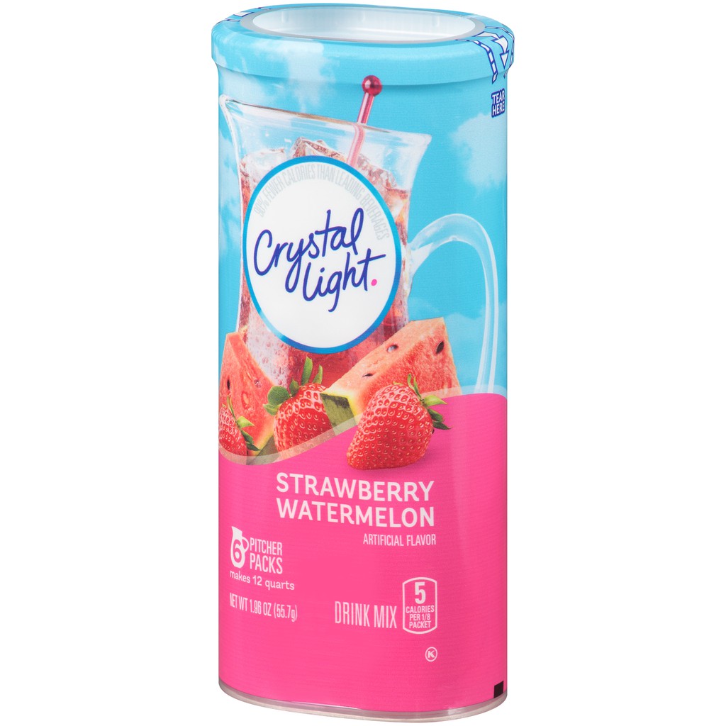 Crystal Light Strawberry Watermelon Drink Mix -EXP 01/2025 | Shopee ...