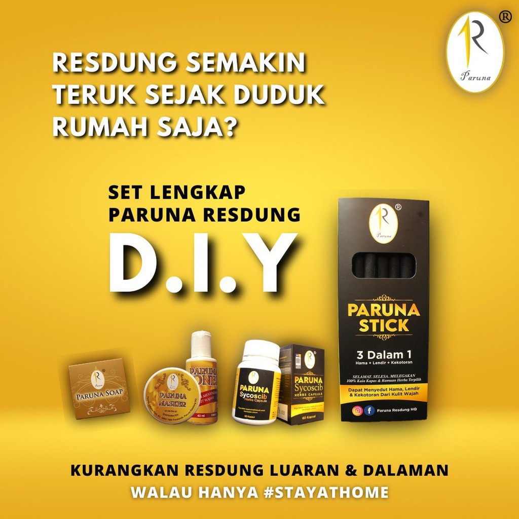 PARUNA Rawatan resdung Paruna set | Shopee Malaysia