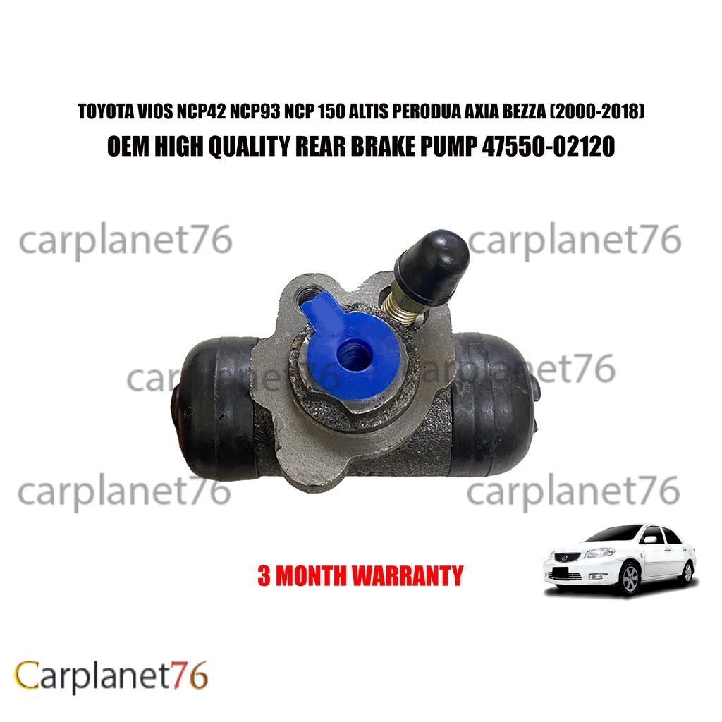 TOYOTA VIOS NCP42 NCP93 NCP 150 ALTIS PERODUA AXIA BEZZA (2000-2018 ...