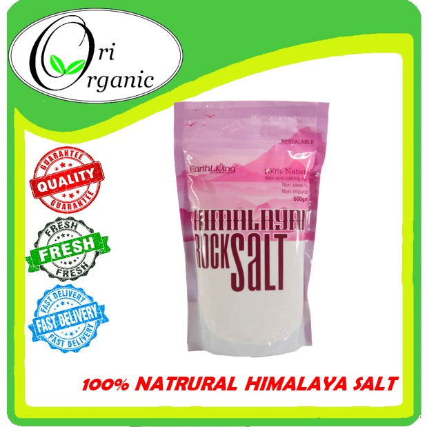 IODIZED EARTH ORGANIC HIMALAYAN SALT HIMALAYA SALT 500g Exp 10/2026 ...