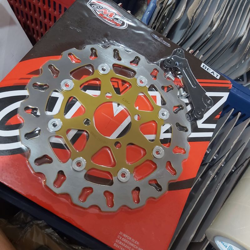 Cmz 260mm Wide Disc Plate Free Pangkon Honda Beat, Scoopy, Genio, Vario ...