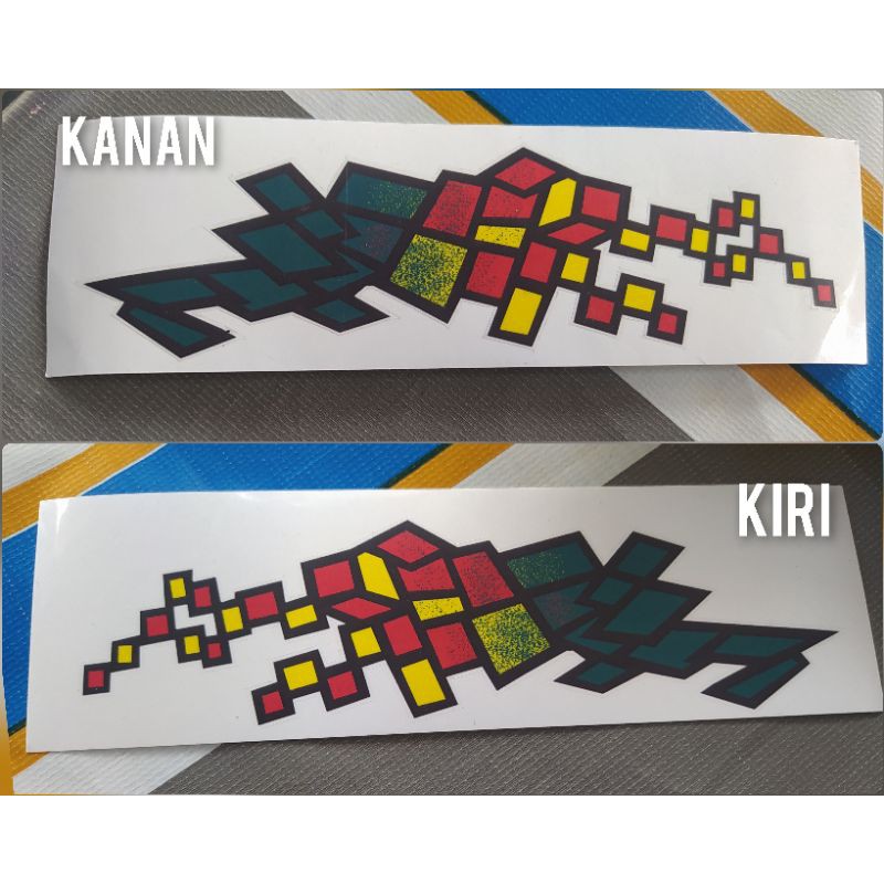 sticker helmet ltd sport dadu | Shopee Malaysia