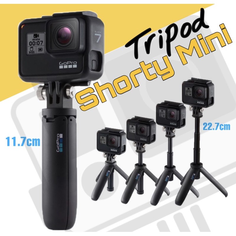 🔥Tripod Gopro🔥GoPro Shorty Mini Extension + Tripod AFTTM-001 ( 100% ...