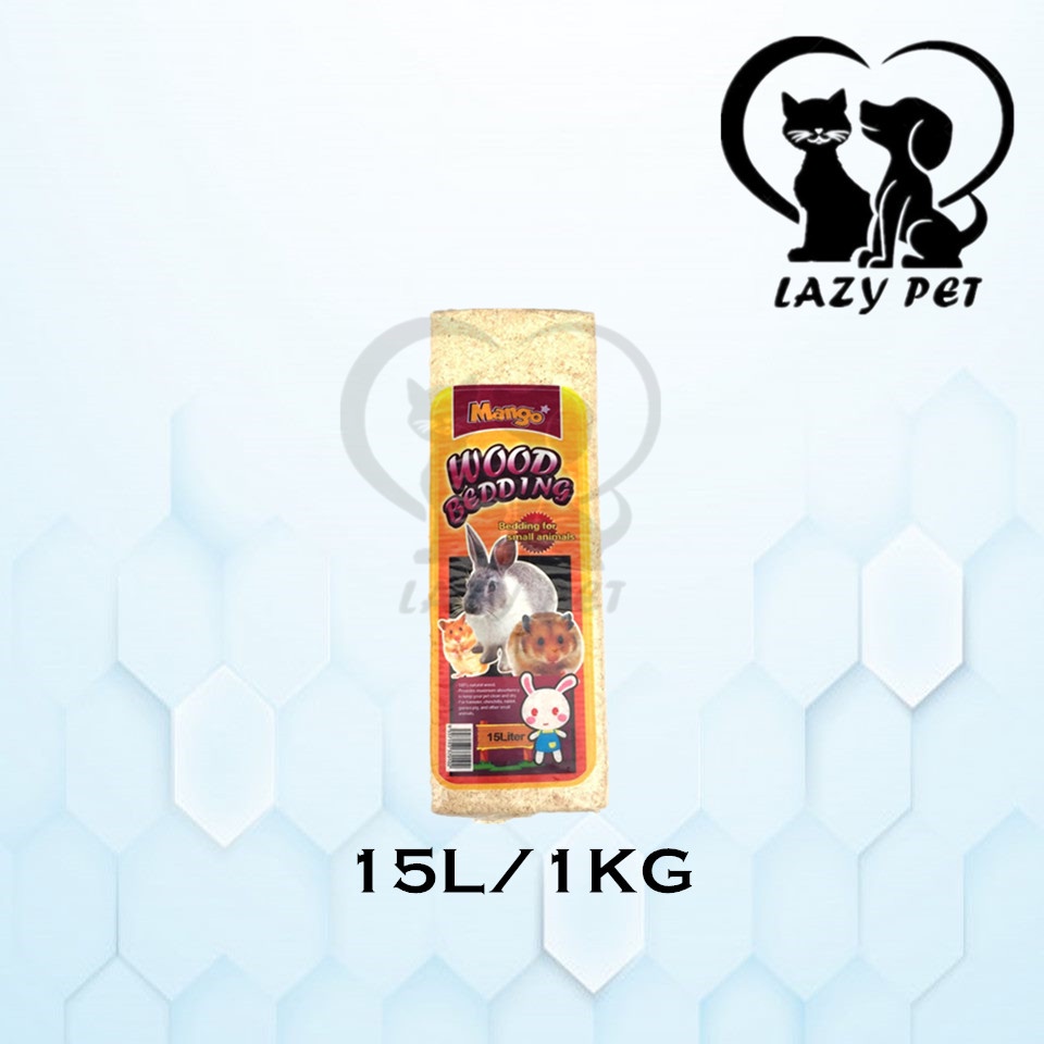 Mango Wood Flake Bedding / Shaving for Small Animal 15L / Liter 1KG | Shopee Malaysia