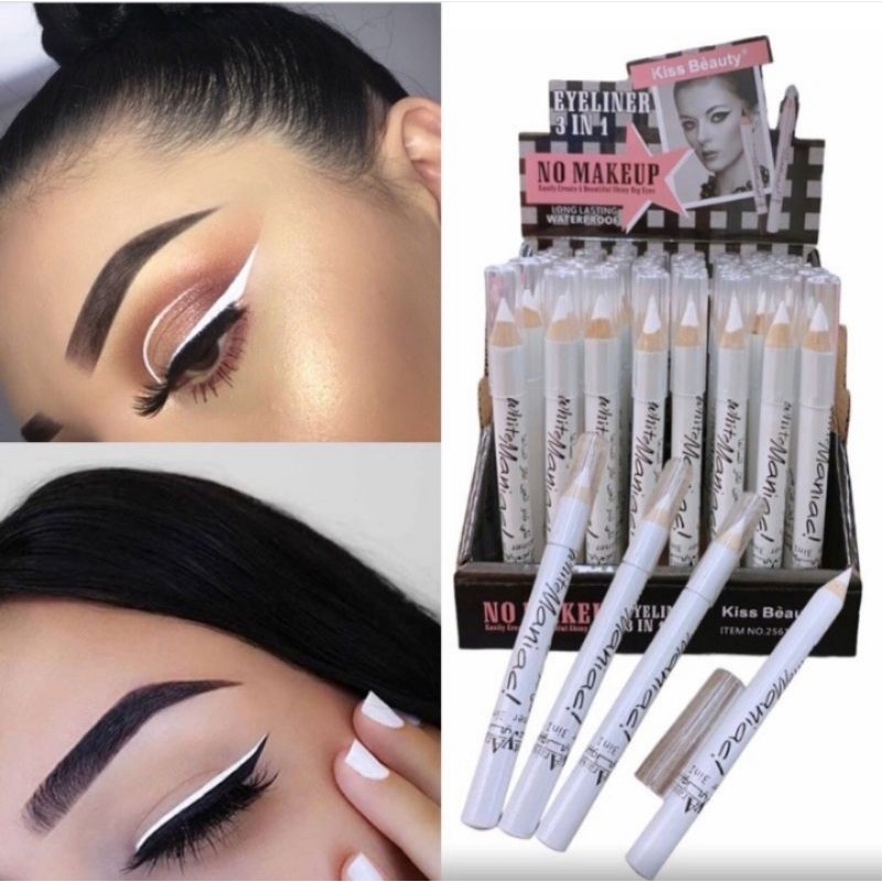 celak putih kiss beauty white maniac | Shopee Malaysia