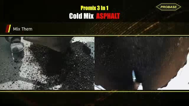 Probase Promix 3 in 1 High Performance Cold Mix Asphalt 25kg (Car park ...