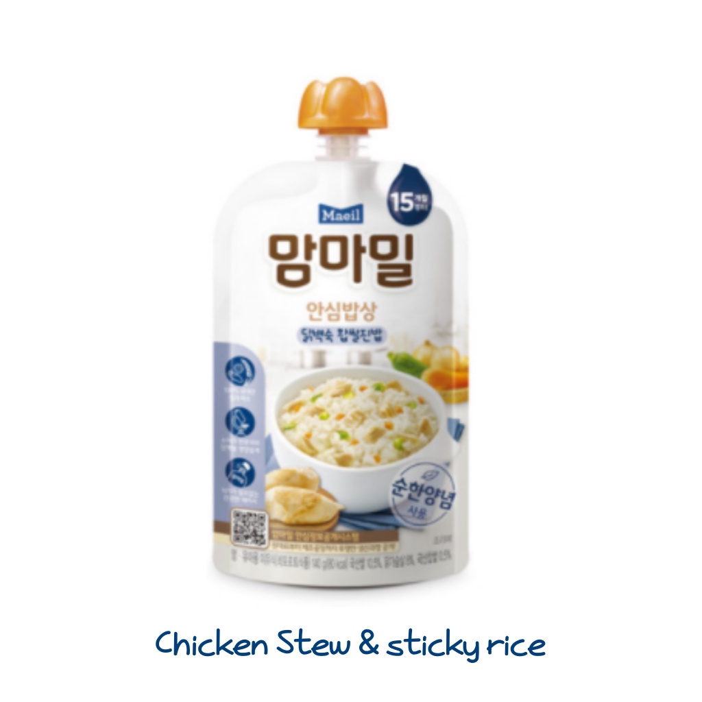 [Maeil] Mamma Meal Baby Food Puree/Porridge / Korean Baby Food Korean ...