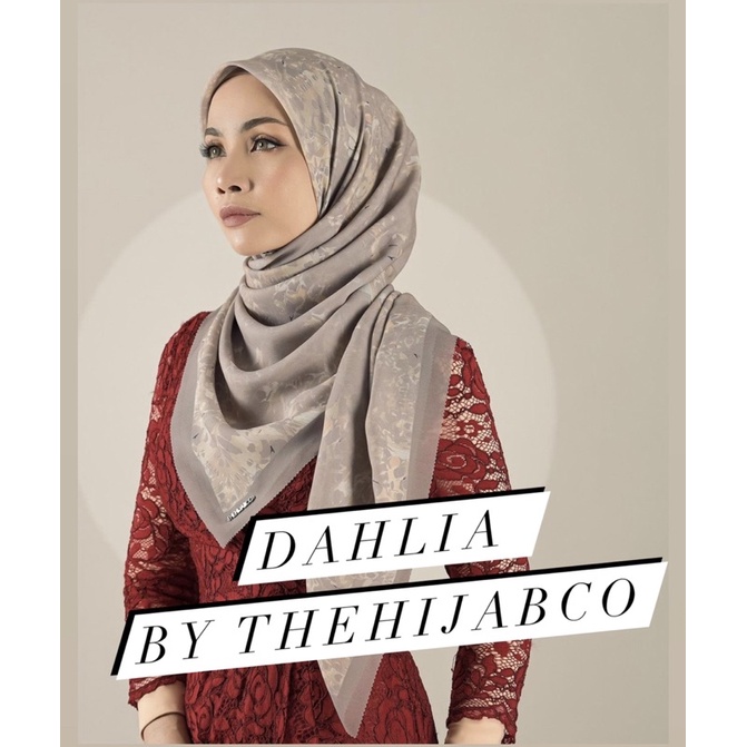 Dahlia square scarf by Thehijabco | Shopee Malaysia