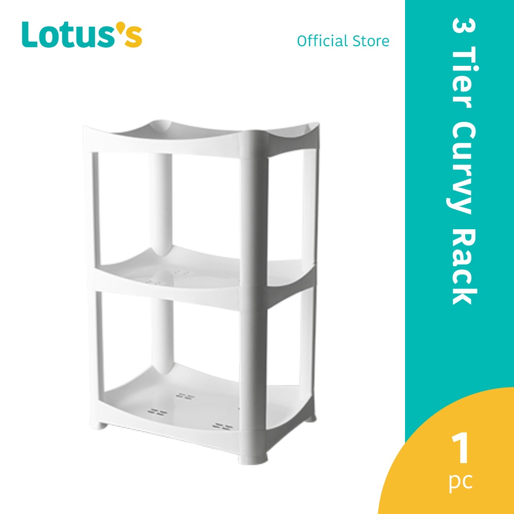 Lotus's 3 Tier Curvy Rack | Shopee Malaysia