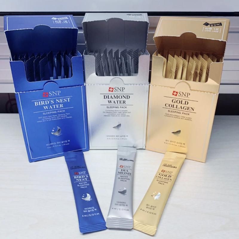 【现货】韩国SNP Sleeping Mask 睡眠面膜 Bird's Nest / Diamond Water / Gold ...