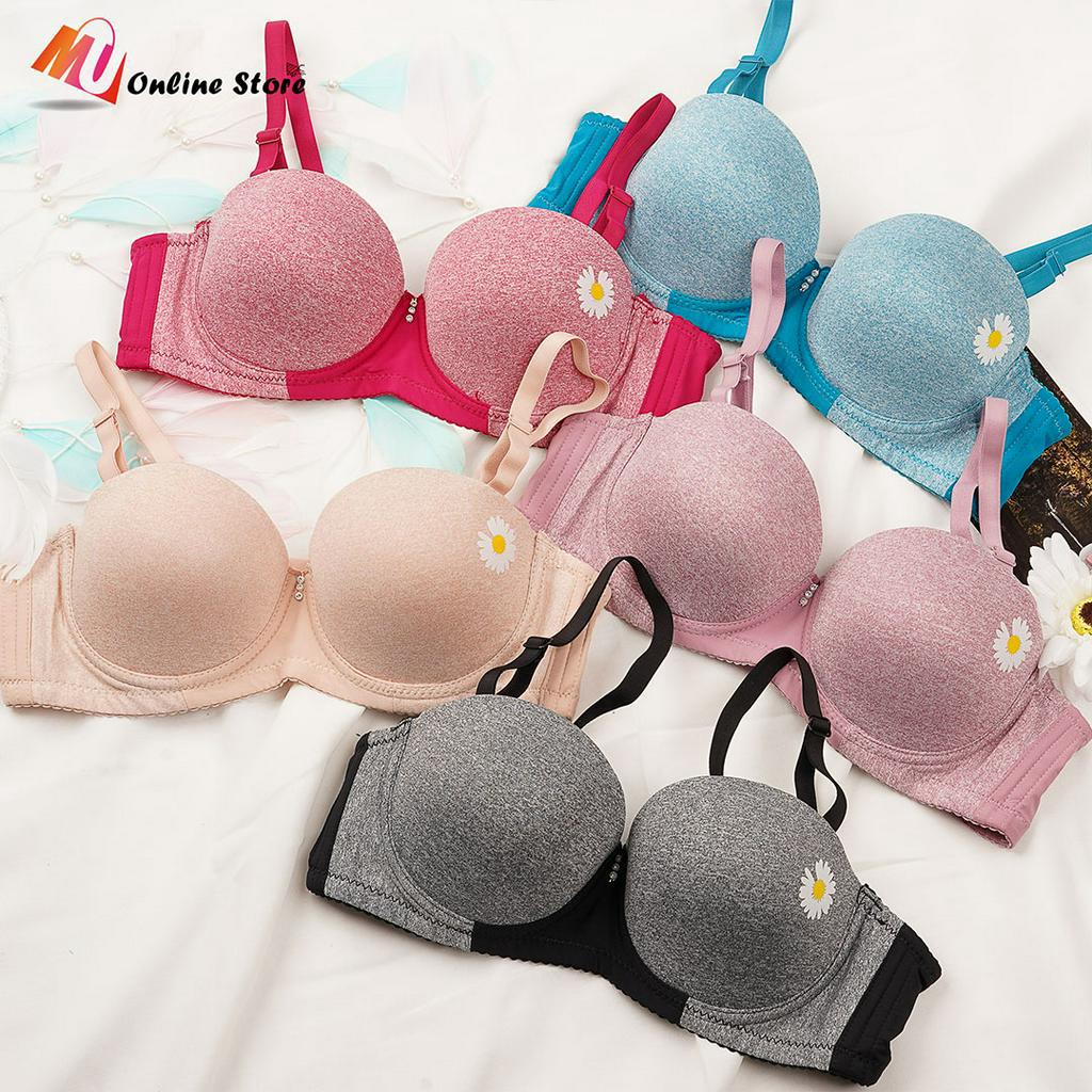 MU WOMEN COMFORT DAILY WIRED BRA / BRA DEWASA 8041 / BAJU DALAM WANITA ...