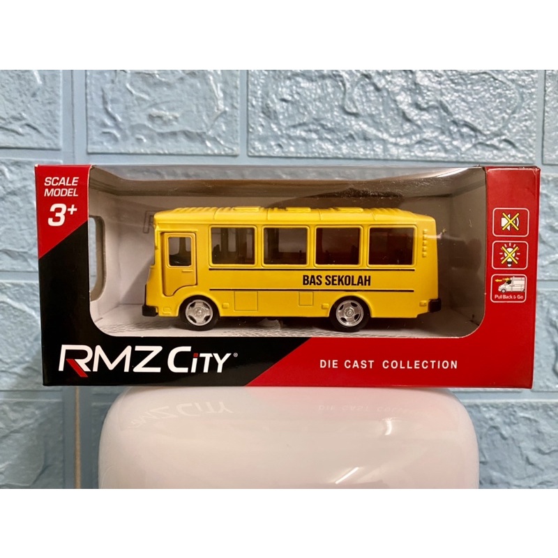 RMZ City BAS SEKOLAH MALAYSIA Yellow Student School Bus Pickup ...