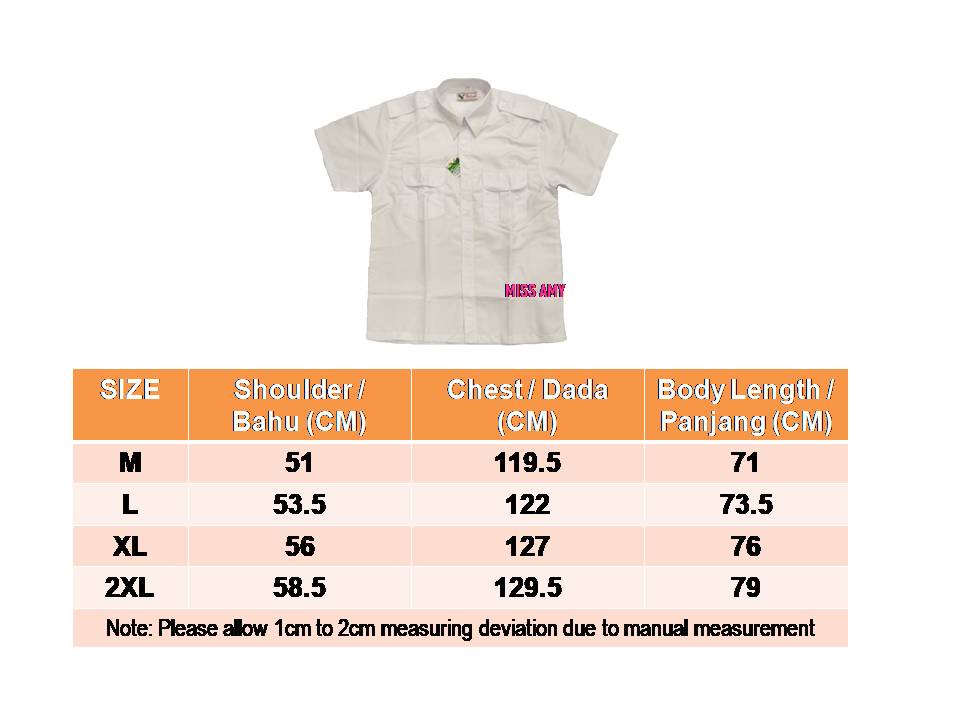 BAJU SEKURITI UNIFORM SECURITY GUARD / MEDICAL OFFICER/ BAJU TAXI ...