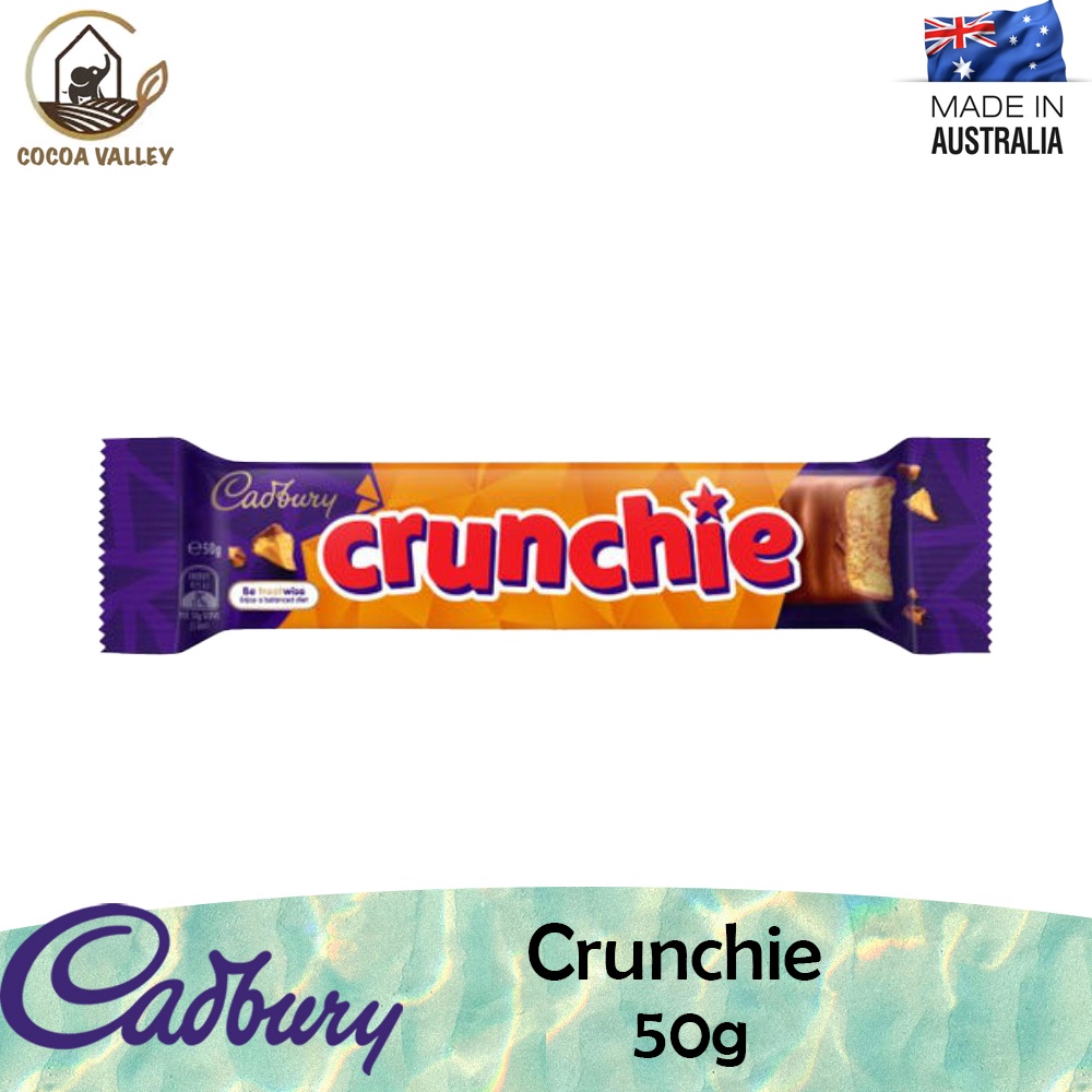 Cadbury AU Crunchie Chocolate Bar 50g (Made in Australia) | Shopee Malaysia