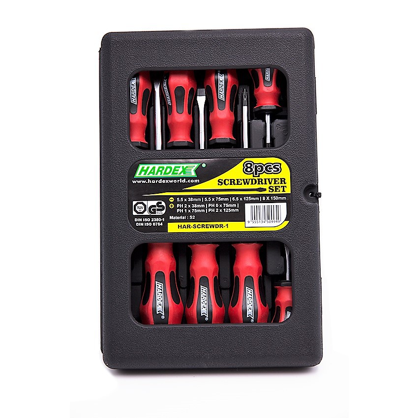 Hardex 8pcs Screwdriver Set original hardex screwdrivers set | Shopee ...