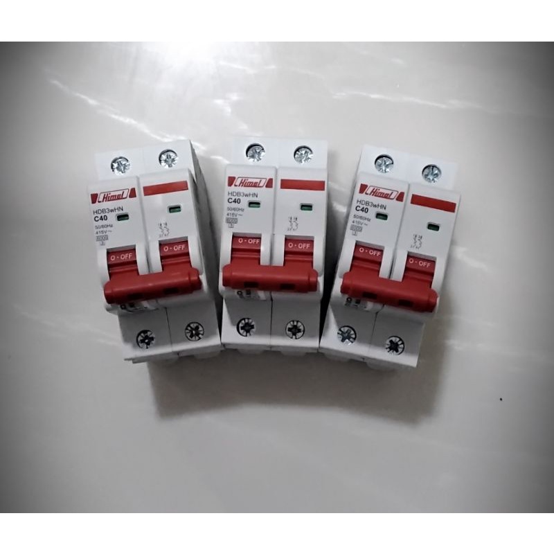 Himel 1 POLE 2 POLE 3 POLE MCB 32A 40A 63A [SIRIM Approved] JKR Spec for Main Switch | Shopee ...