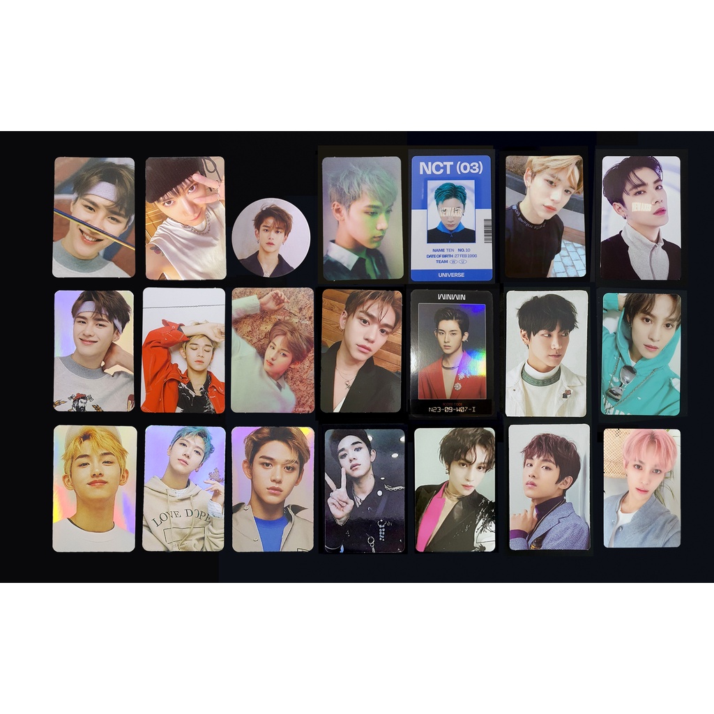 Photocard official NCT WAYV Lucas Winwin Yangyang Kun Xiaojun Resonance ...