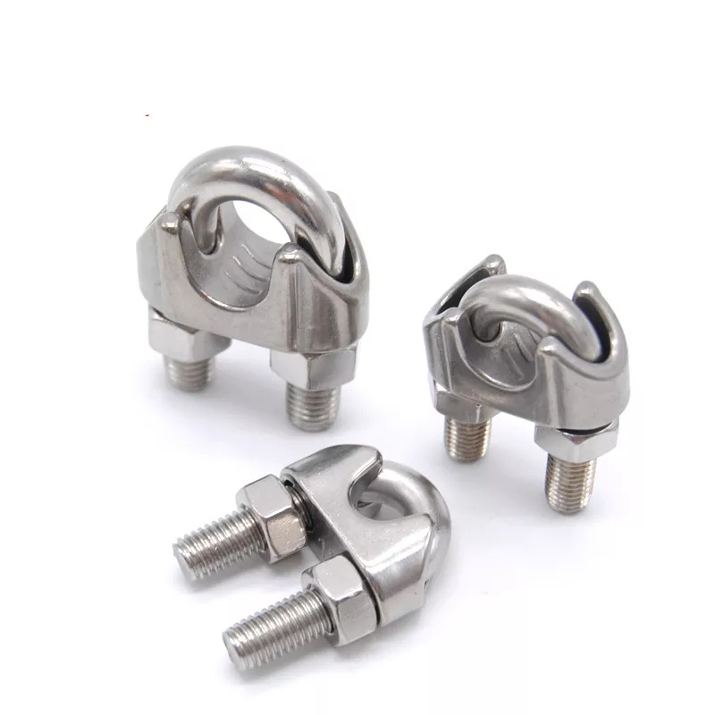 (M2-M16) Wire Rope U Clip Stainless Steel 304 Cable Clip M2 / M3 / M4 ...