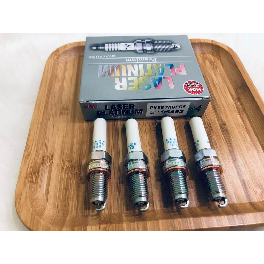 NGK LASER PLATINIUM HIGH PERFORMANCE SPARK PLUGS AUDI VW VOLKSWAGEN MK7 ...
