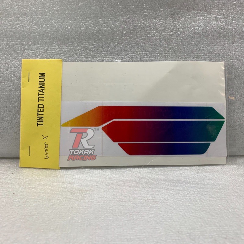 TINTED METER TITANIUM HONDA RS-X WINNER X | Shopee Malaysia