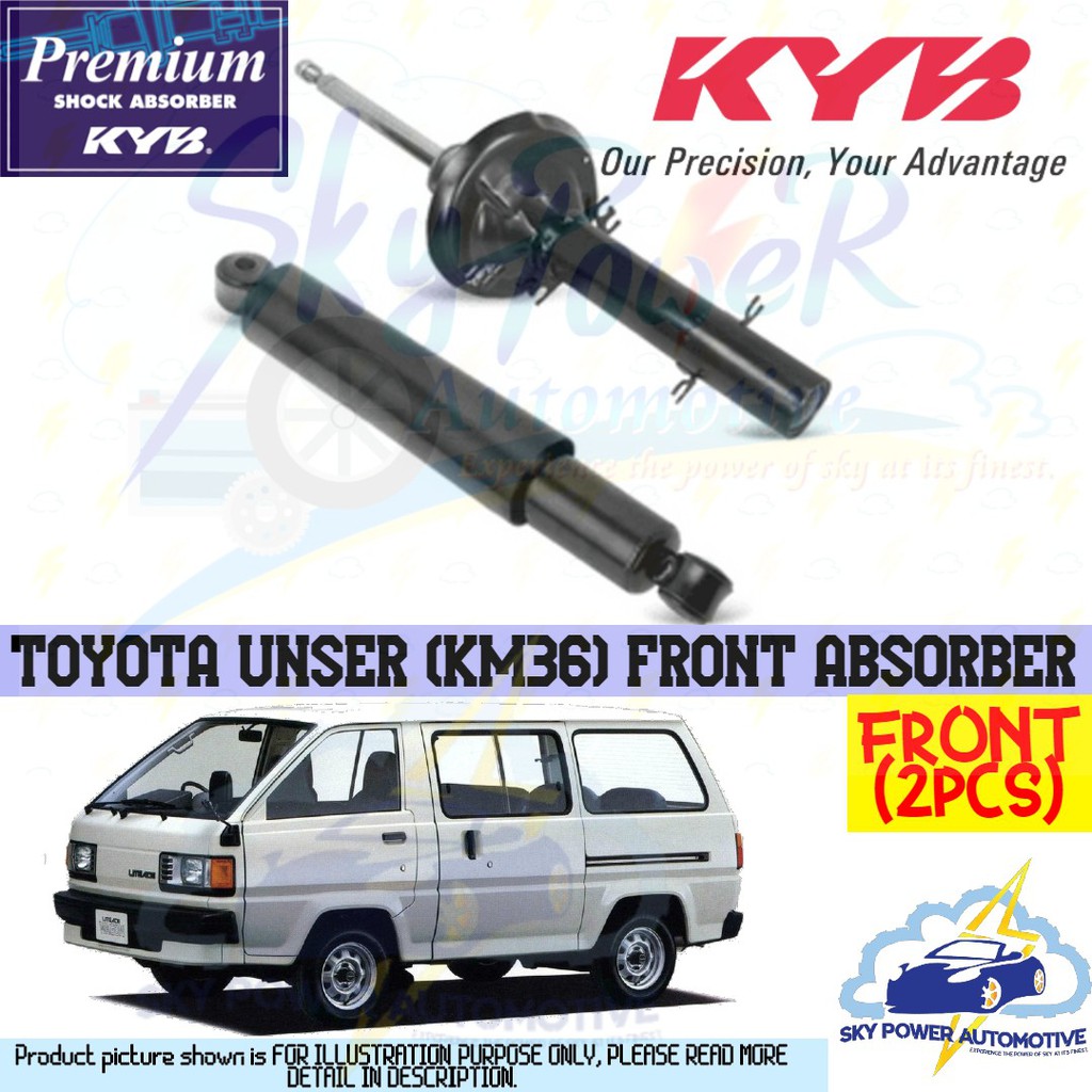 TOYOTA LITEACE VAN UNSER (KM36) KAYABA (KYB) PREMIUM OIL SHOCK ABSORBER ...