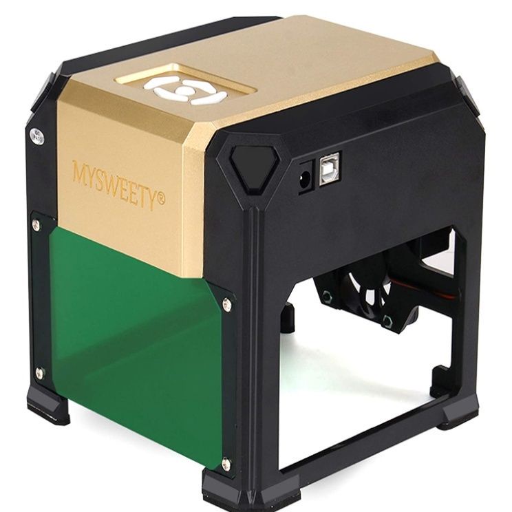 Engraving Machine, MYSWEETY 3000mW Mini Desktop Printer Engraver ...