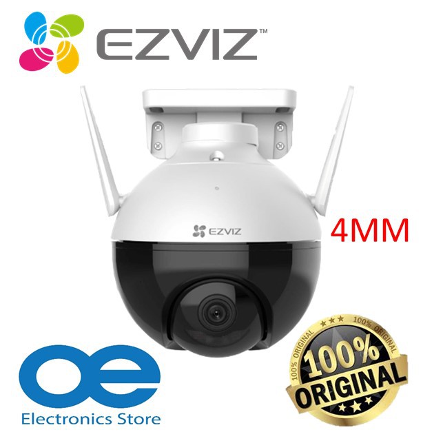 EZVIZ C8C Network 2MP 1080P 4MM Fixed Lens H.265 Motorized Pan & Tilt ...