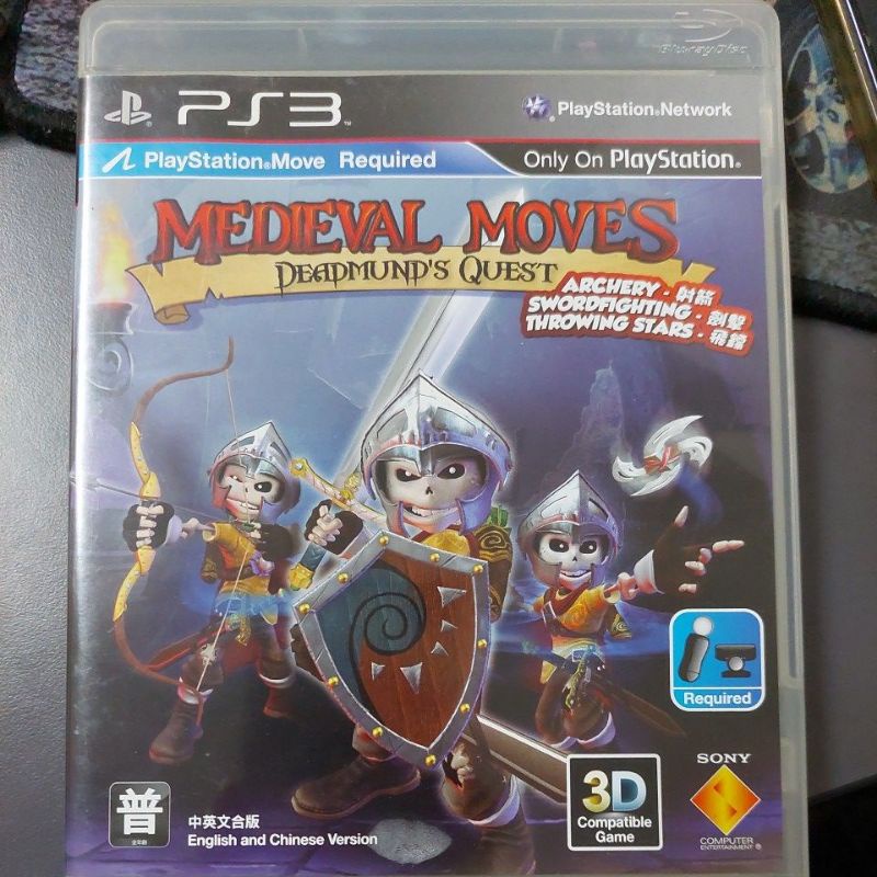 PS3 MEDIEVAL MOVES R3 ENGLISH VERSION CD CONDITION 10/10 FAST DELIVERY ...