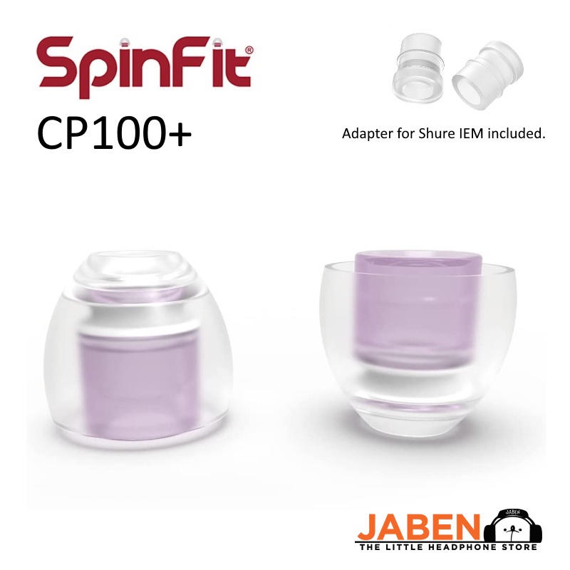 Spinfit CP100+ V2 Ultra Comfort Medical Grade Silicone Eartips For ...