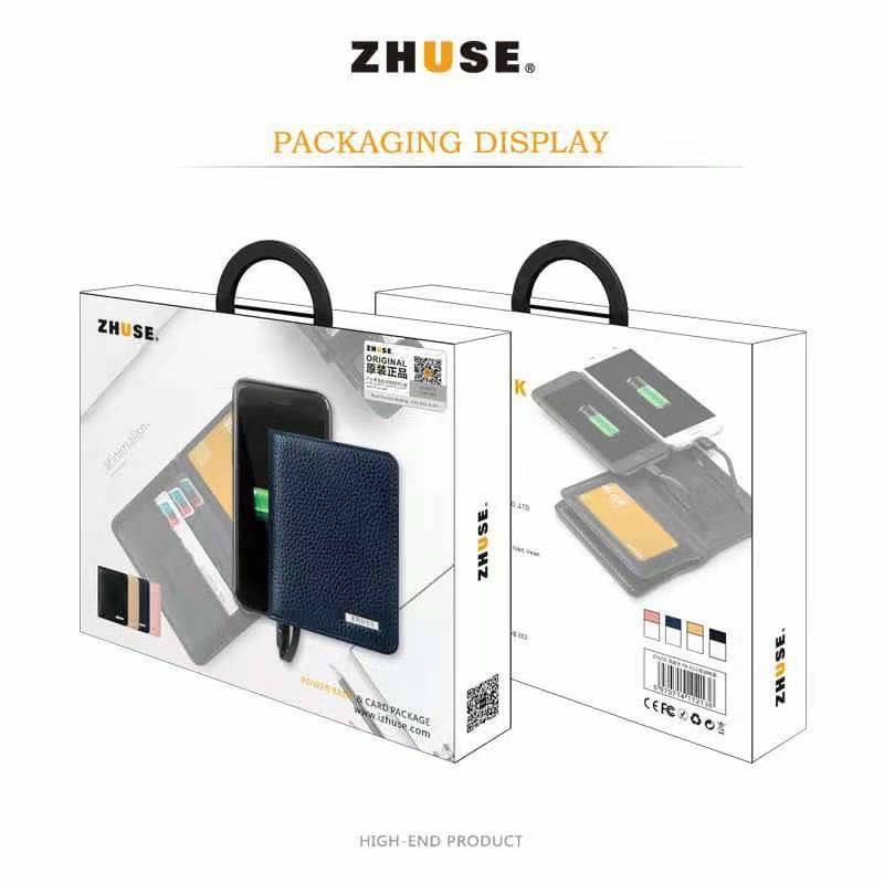 ZHUSE 4000MAH WALLET POWERBANK PORTABLE CHARGER THE UNIVERSAL SERIES ...