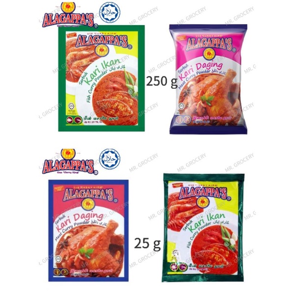 [READY STOCK] ALAGAPPA'S SERBUK KARI DAGING-MEAT CURRY POWDER-肉类 / KARI ...