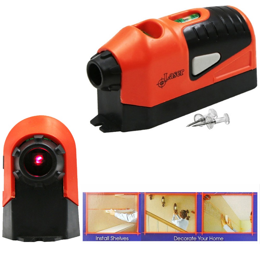 Mini multifunctional laser level wire laser line meter infrared laser ...