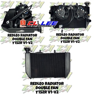 RED LEO RADIATOR BIG DOUBLE FAN Y15ZR V1 V2 Y16ZR WATER PUMP RED LEO ...