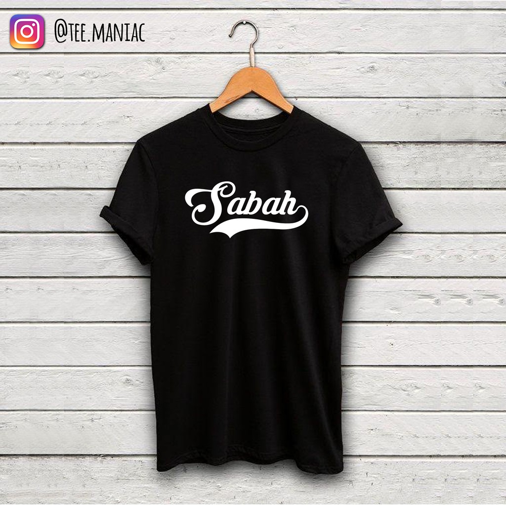 🔥SUPER HOT🔥 Sabah Tshirt 100% Super High Quality Cotton | Shopee Malaysia