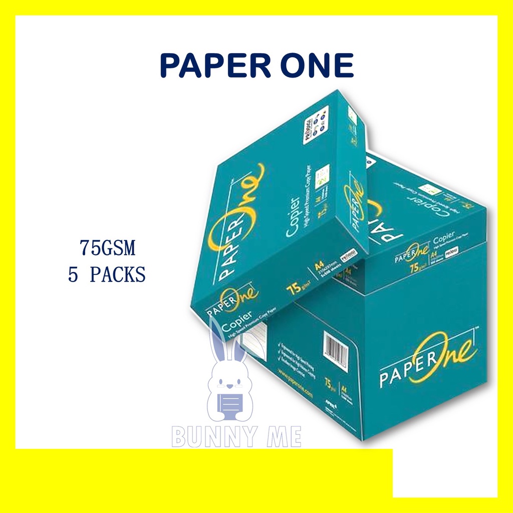 (CTN) PAPER ONE A4 PAPER 75GSM 500 SHEETS - 1 BOX | Shopee Malaysia