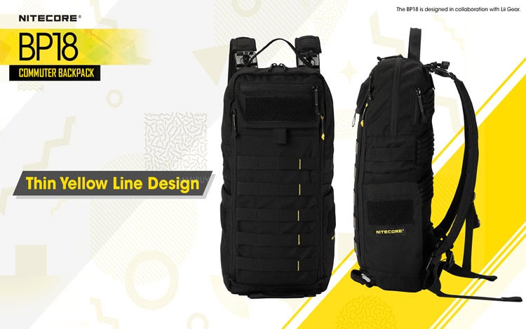 Nitecore BP18 18L Waterproof Travel Backpack Multi-purpose Commuter Trekking Fishing Sport ...