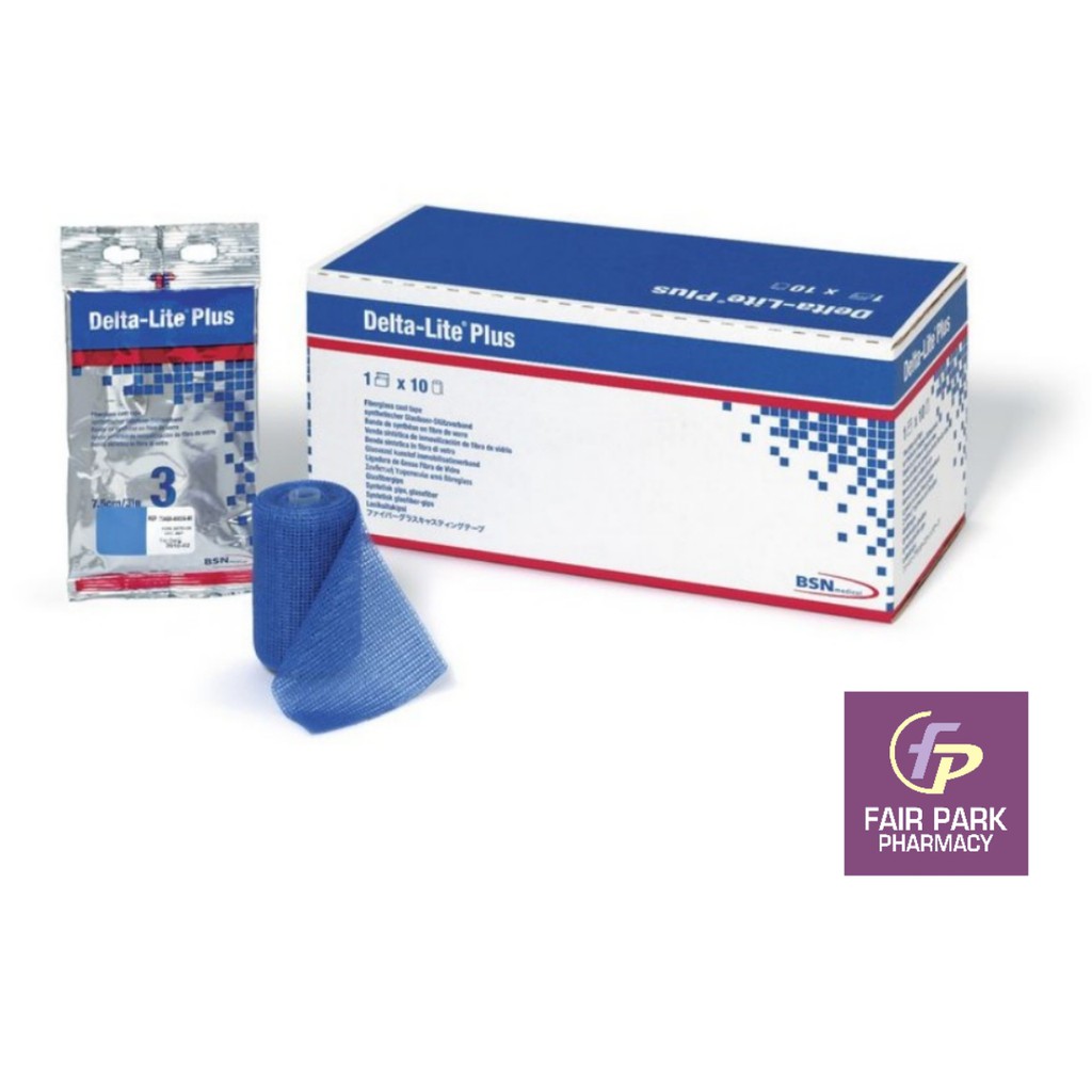 BSN Delta-Lite Plus Fiberglass Casting Tapes 7.5cmx3.6m/ 10cmx3.6m/ 12 ...