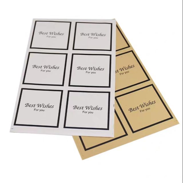 Ready stock~Best Wishes sticker (1pkt=24 stickers) | Shopee Malaysia