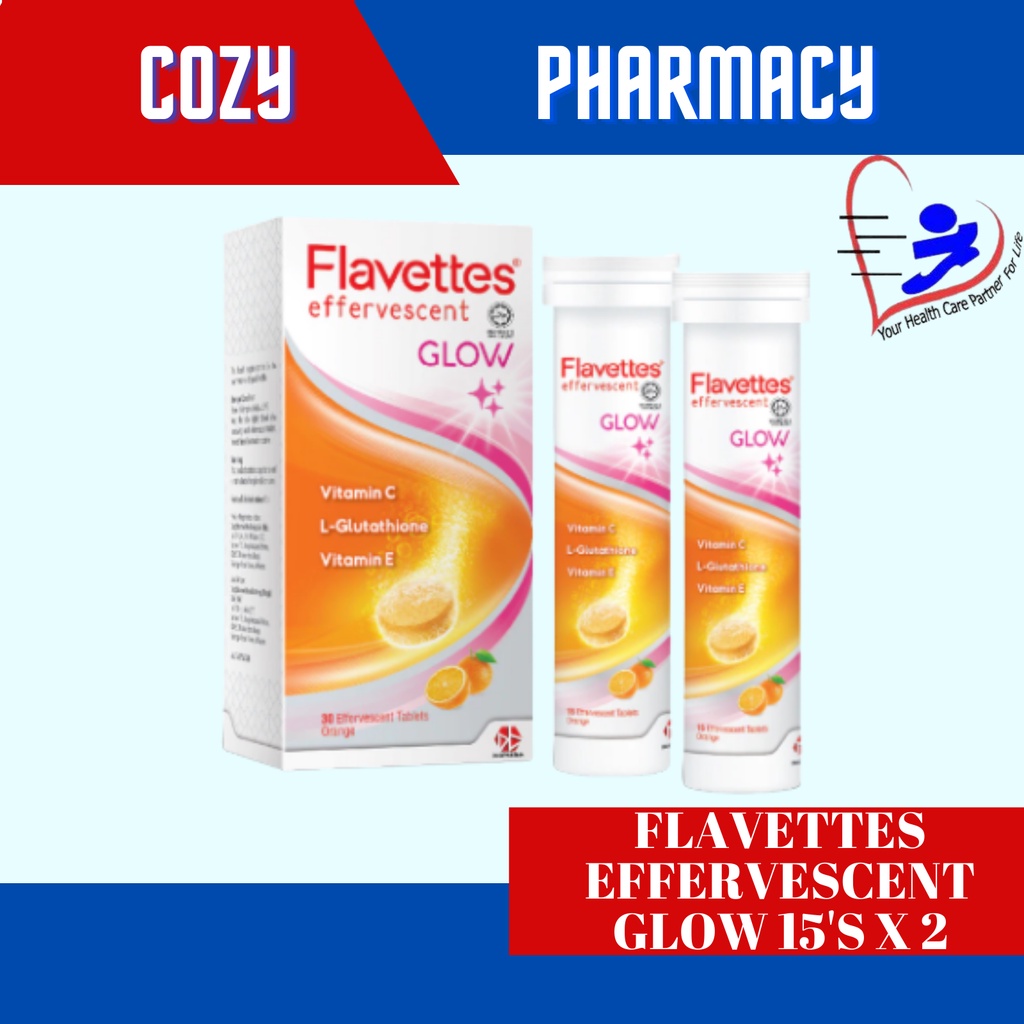 𝑭𝑳𝑨𝑽𝑬𝑻𝑻𝑬𝑺 𝑬𝑭𝑭𝑬𝑹𝑽𝑬𝑺𝑪𝑬𝑵𝑻 𝑮𝑳𝑶𝑾 𝑻𝑨𝑩𝑳𝑬𝑻𝑺 30'𝑺 | Shopee Malaysia