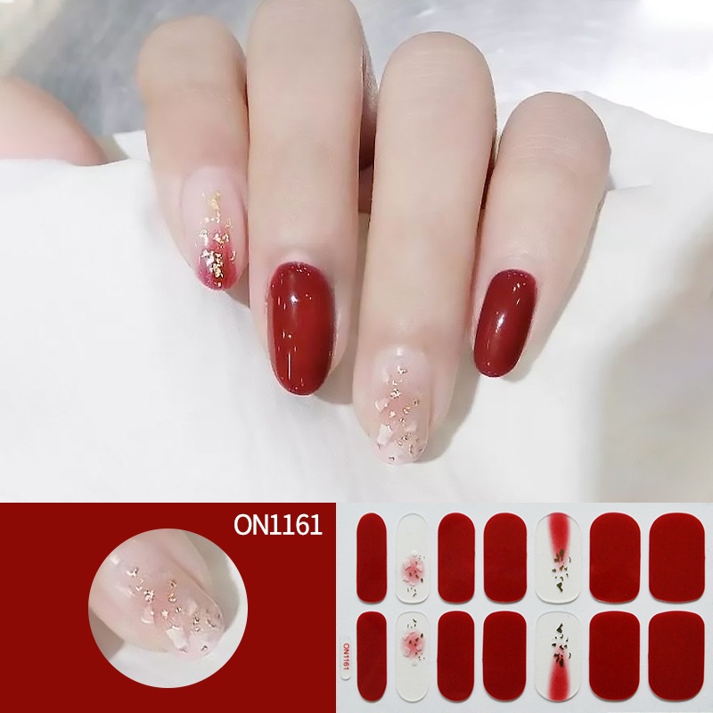 Finger DIY Nail New Sticker 3D Nail Sticker Fashion Toenails Art False ...