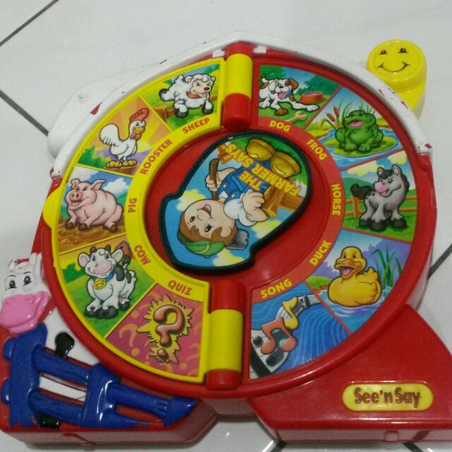 Fisher Price See N Say The Farmer Says Toy | Shopee Malaysia