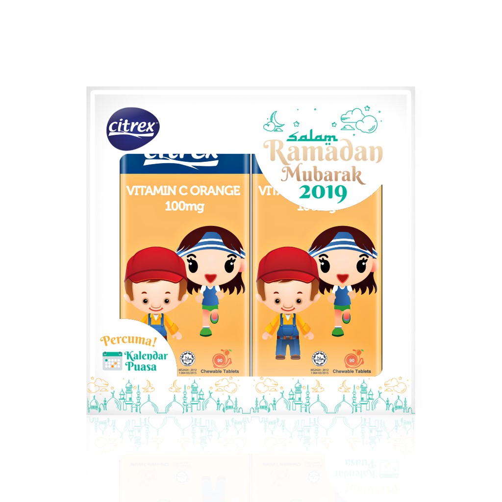 Citrex Vitamin C 100mg Orange Ramadhan TP (MAL19992616XZ) | Shopee Malaysia