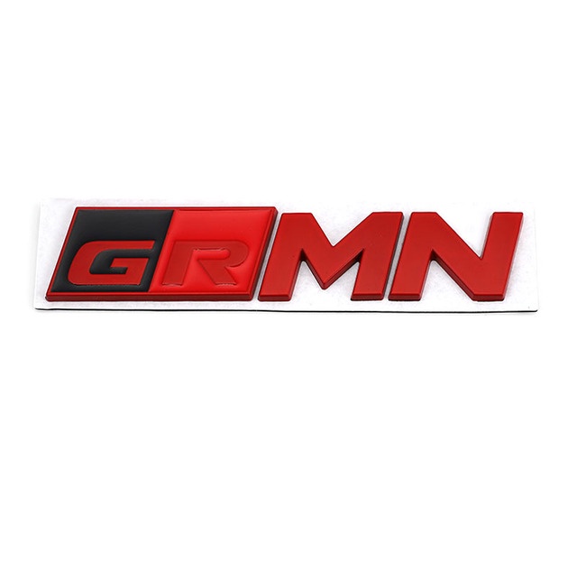 Car Sticker GR Sport GRMN Logo Decal Front Hood Grille for Toyota HV ...