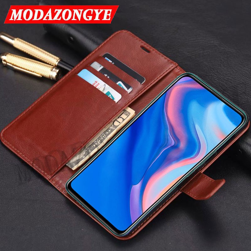 Huawei Y9 Prime 2019 Case Flip PU Leather Wallet Huawei Y5 Y7 Pro 2019 ...