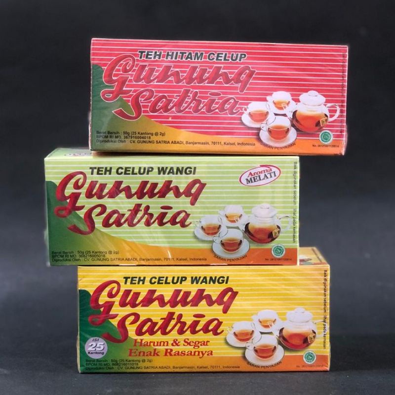 Mount Satria Tea 2g x 25 sachets | Shopee Malaysia