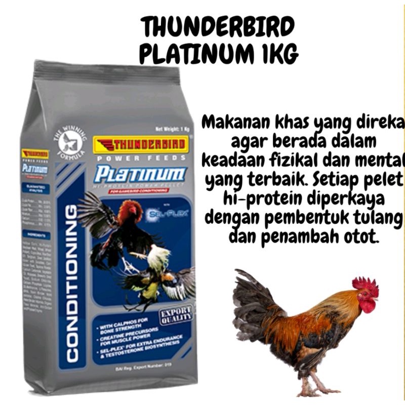 Platinum chicken power feed 1kg | Shopee Malaysia