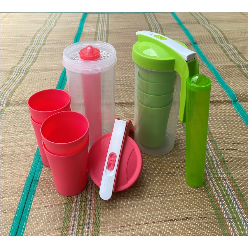 4 in 1 JUICER JUG 1000ml (chill cooler) with Ais Stick - Bekas Minuman ...